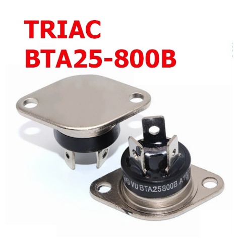 ปิติกานต์2022 TRIAC BTA25-800B ไตรแอค สำหรับเครื่องทำน้ำอุ่นทุกยี่ห้อ และวงจรหรี่ไฟ 25A. 800V ...