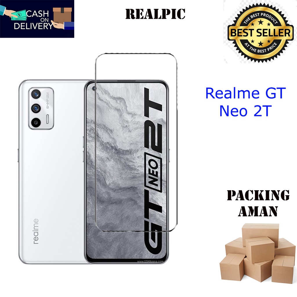 กระจกนิรภัย Realme GT Neo2T ปกป้องหน้าจอป้องกันรอยขีดข่วน | Shopee Thailand