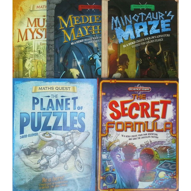 Maths quest, science quest and history quest หนังสือมือสอง ปกอ่อน ...