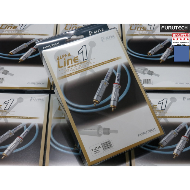 FURUTECH รุ่น Alpha Line 1 interconnect RCA Alpha OFC conductor ของแท้100% จากตัวแทนนำเข้า ...
