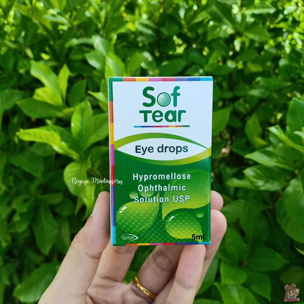น้ำตาเทียม Sof Tear ซอฟ เทียร์ อายดรอป 5 ml. | Shopee Thailand