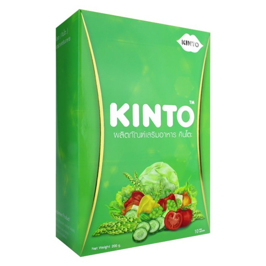 Kinto ดีท็อกซ์ครบสูตรเรื่องสุขภาพ (10ซอง) | Shopee Thailand