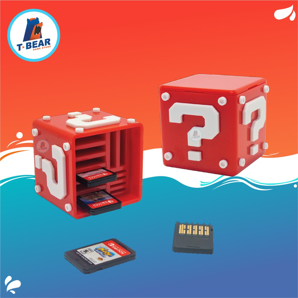 Nintendo Switch (Accessories) : กล่องเก็บแผ่นเกม Cube | Shopee Thailand