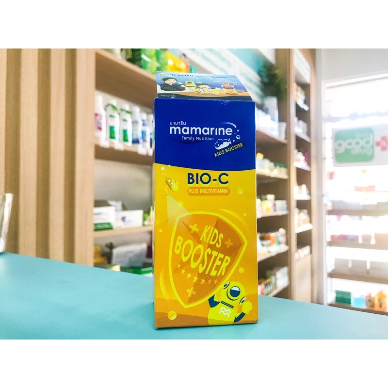 mamarine Bio-C plus multivitamin Kid booster 120ml | Shopee Thailand