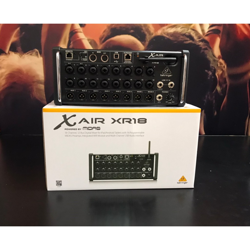 Behringer XAIR XR18 มี WIFI ในตัว รับประกัน 1 ป๊ ของแท้ | Shopee Thailand