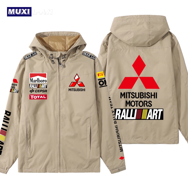 The Paris Dakar Rally Mitsubishi racing suit ralliart division custom ...