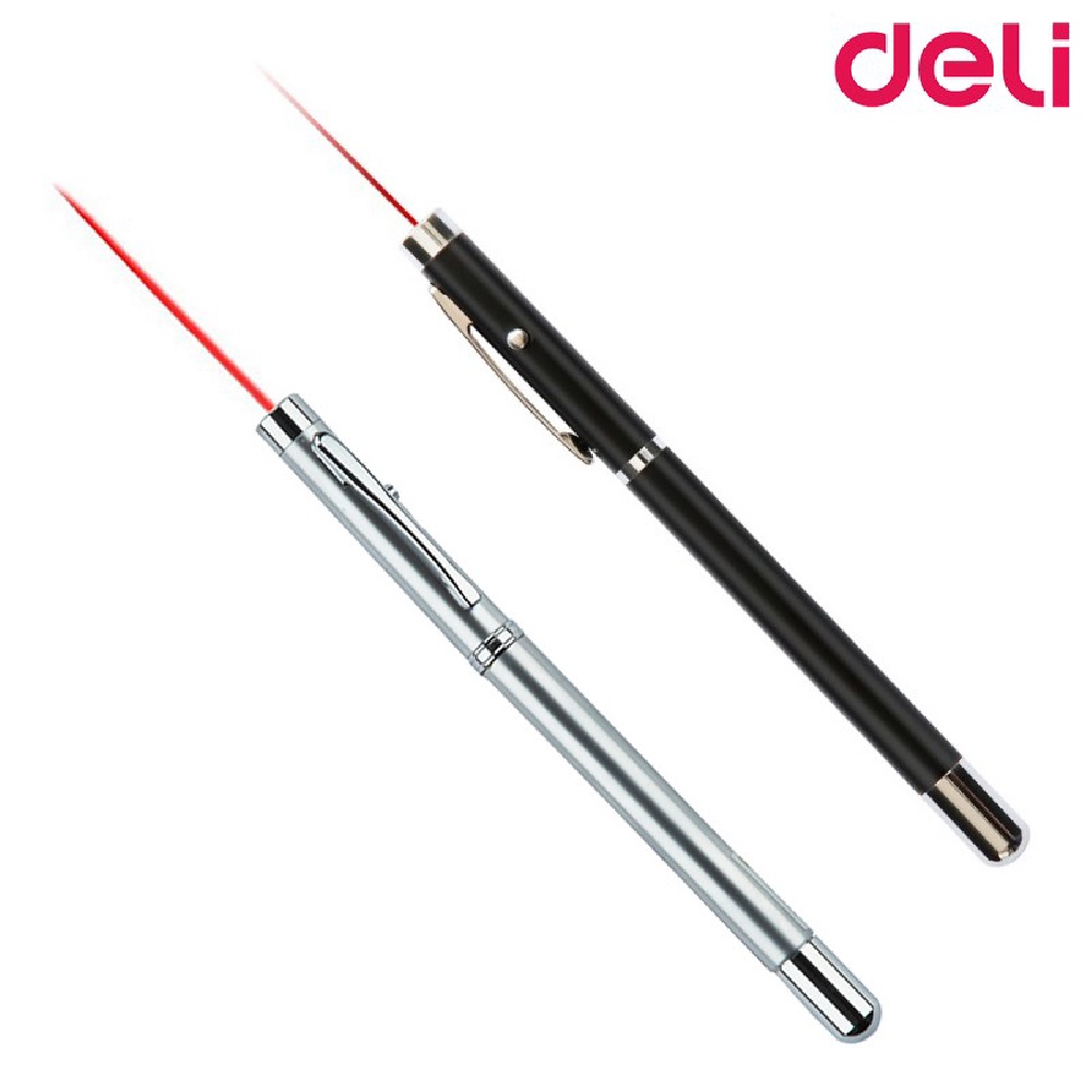 เลเซอร์พ้อยเตอร์ ปากกาเลเซอร์ ปากกาชี้กระดาน DELI Laser Pointer No.3934 ...