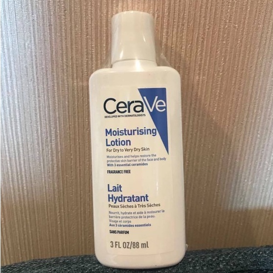 Cerave Moisturizing Lotion 88 ml พร้อมส่ง ผลิต 4/2023 | Shopee Thailand