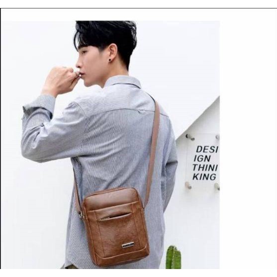 JINGPIN Fashion Mini Bag สะพายข้างชายน้องใหม่ส่งตรงจากแดนมังกร 8 นิ้ว ...