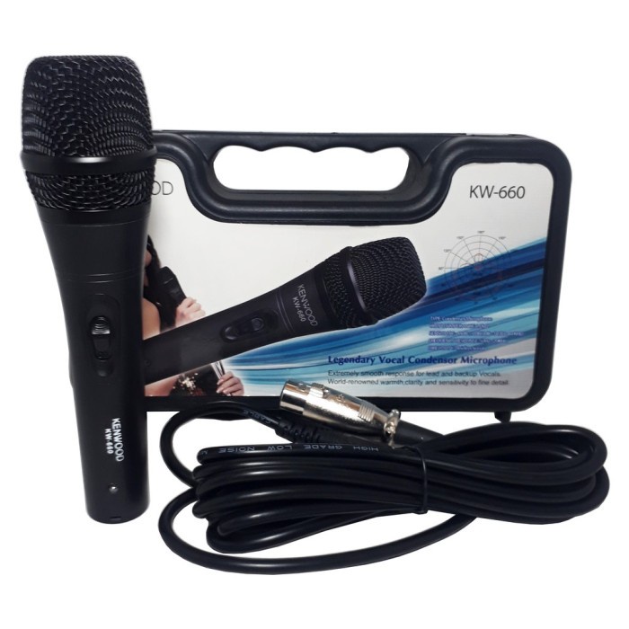 สายเคเบิ้ลไมโครโฟน Kenwood Kw 660 แบบมืออาชีพ | Shopee Thailand