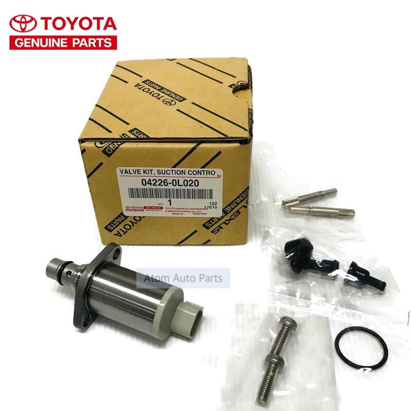 แท้ศูนย์ สวิตซ์ตูดปั๊ม SCV วาล์ว TOYOTA D4D ชุดซ่อมปั๊มโซล่า รหัส.04226 ...