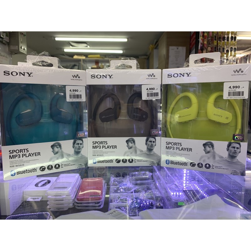 Sony NW-WS623 หูฟังไร้สาย รุ่น NW WS623 Sport Walkman Bluetooth ของแท้ ...