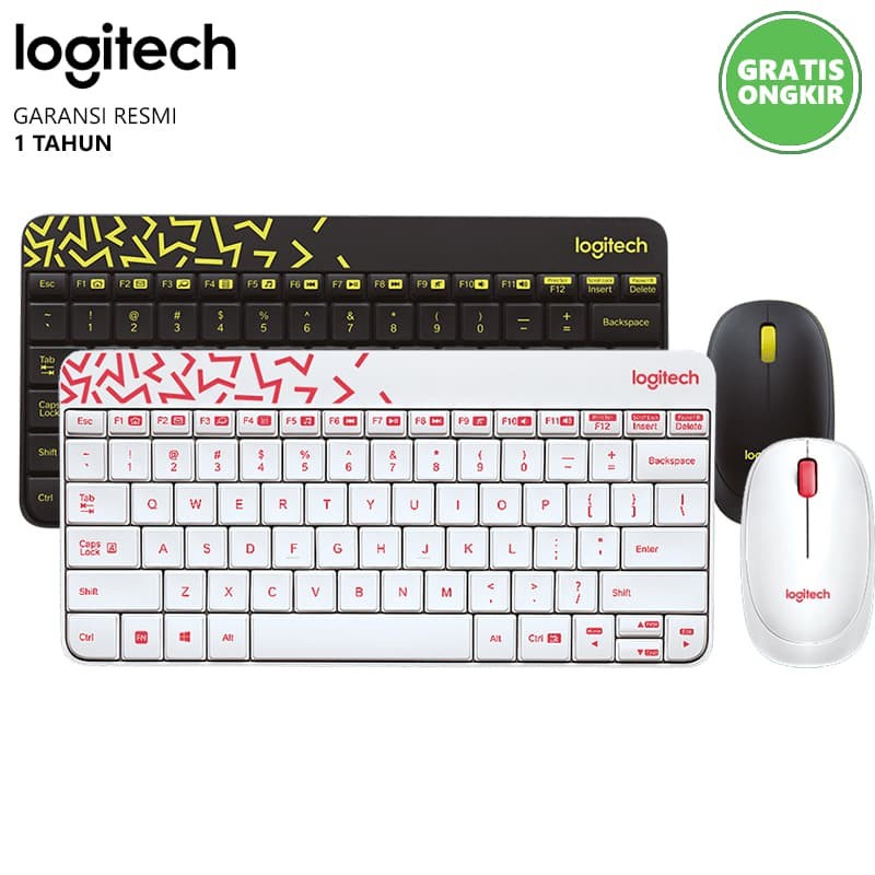 Logitech MK240 คีย์บอร์ดไร้สาย + เมาส์ รับประกันของแท้อย่างเป็นทางการ ...