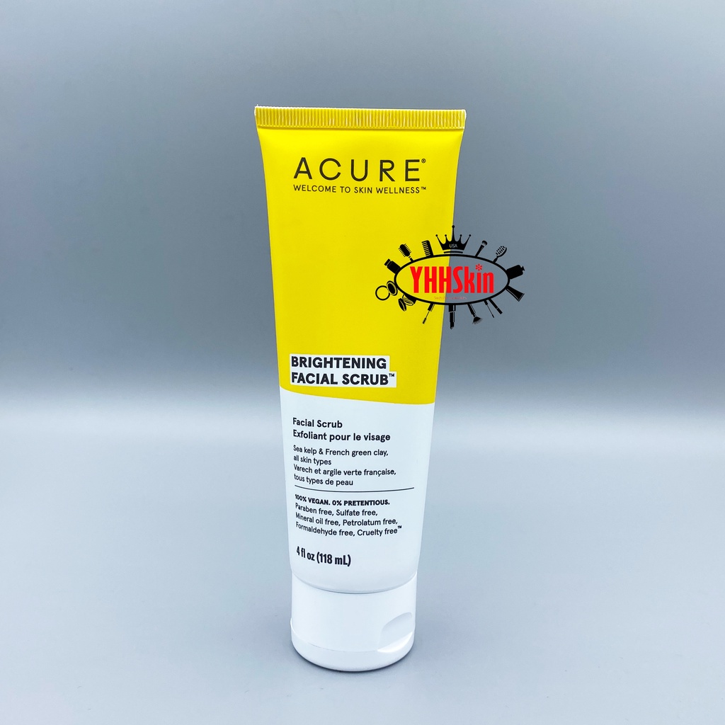 Acure Facial Scrub / Cleansing Cream ผลิตภัณฑ์ทำความสะอาดใบหน้า ขนาด ...