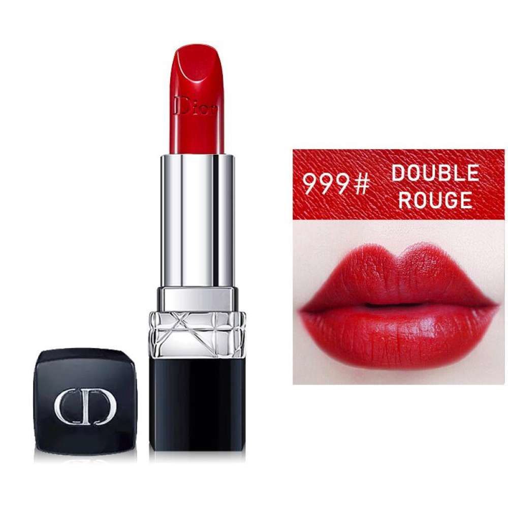 รับประกันของแท้Dior #999 DOUBLE ROUGE #999 MATTE ขนาด 3.5g (มีแท็กแบรนด์) | Shopee Thailand