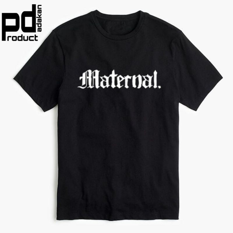 Putih HITAM Maternal DISASTER distro เสื้อยืดเขียน เสื้อเชิ้ตสีดํา ...