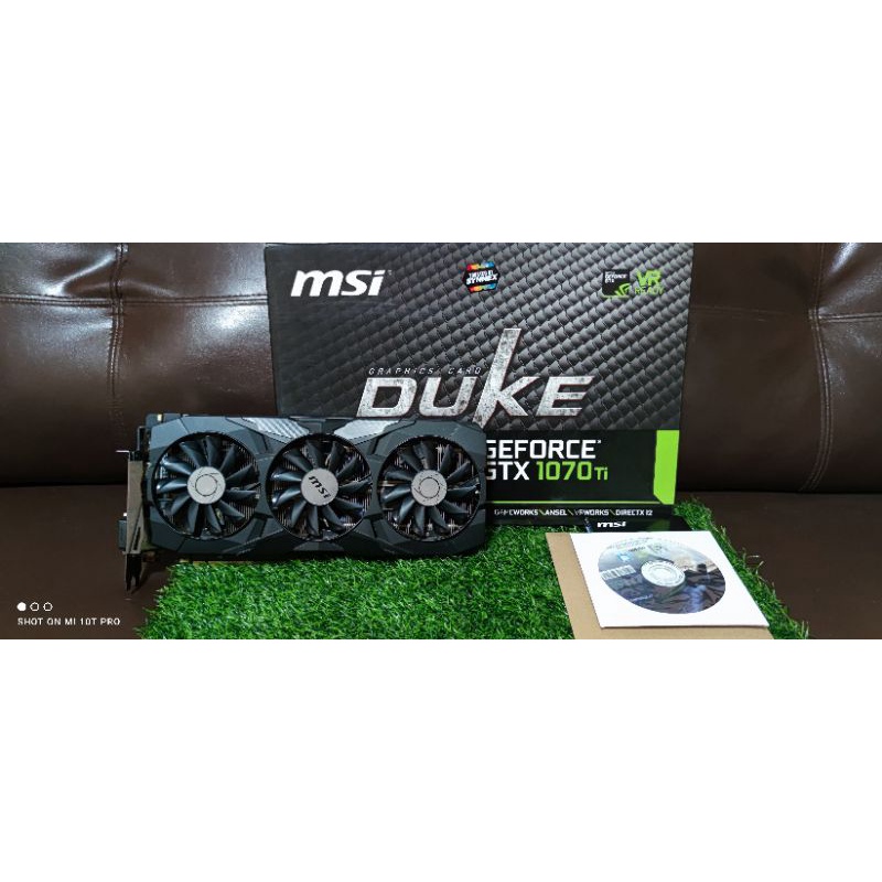 MSi DUKE GTX 1070Ti 8GB มือสองสภาพสวยๆ | Shopee Thailand