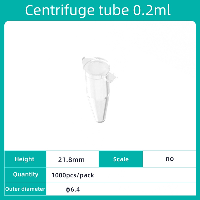 JOANLAB Plastic centrifuge tube 0.2 ml 0.5 ml 1.5 ml 2 ml 10 ml 15 ml ...