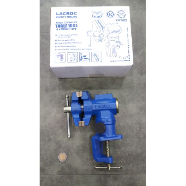 ปากกาจับโต๊ะ LACROC TABLE VISE | Shopee Thailand