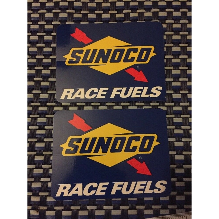สติกเกอร์ ลาย Sunoco Offroad RACING DECALS ขนาด 4x3 นิ้ว สําหรับติดตก ...