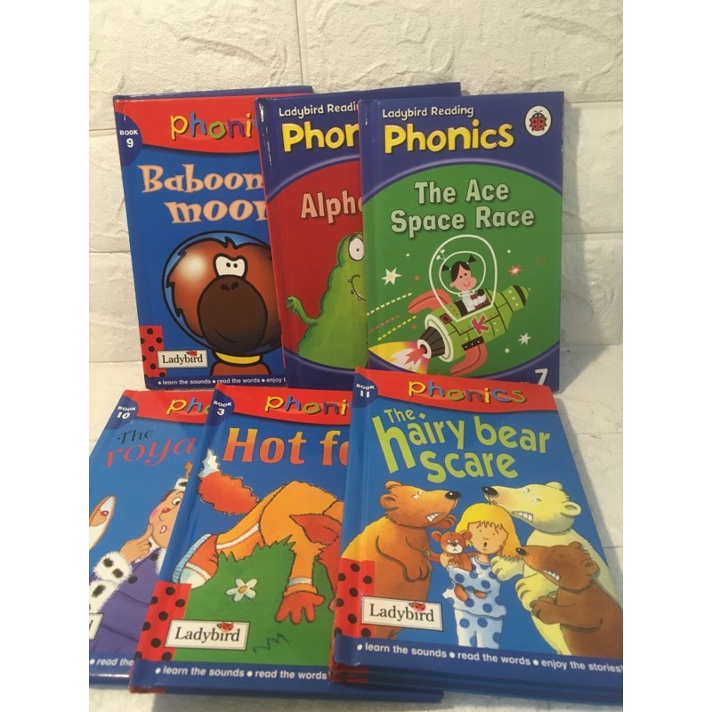 Ladybird Reading Phonics รวมปกคละเรื่อง ปกแข็ง(มือสอง)-bg3 | Shopee ...