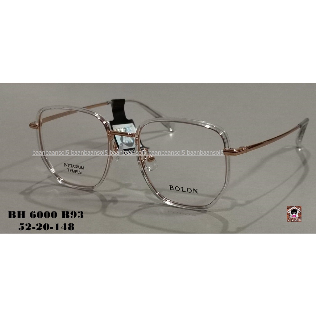 BOLON Copenhagen BH6000 - SS22 Eyewear โบลอน กรอบแว่น สายตาสั้น กรองแสง ...