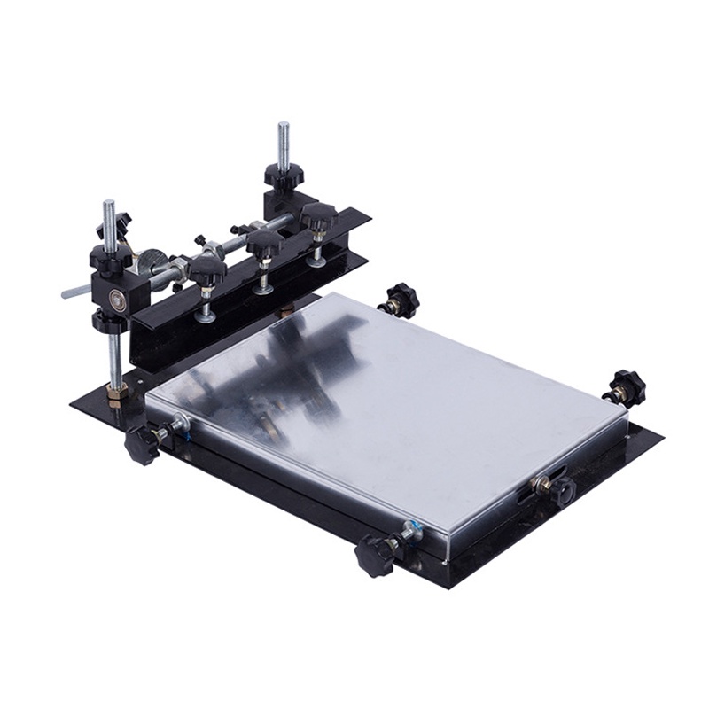 Small Size Manual Silk Screen Station, Adjustable Solder Paste Printer ...