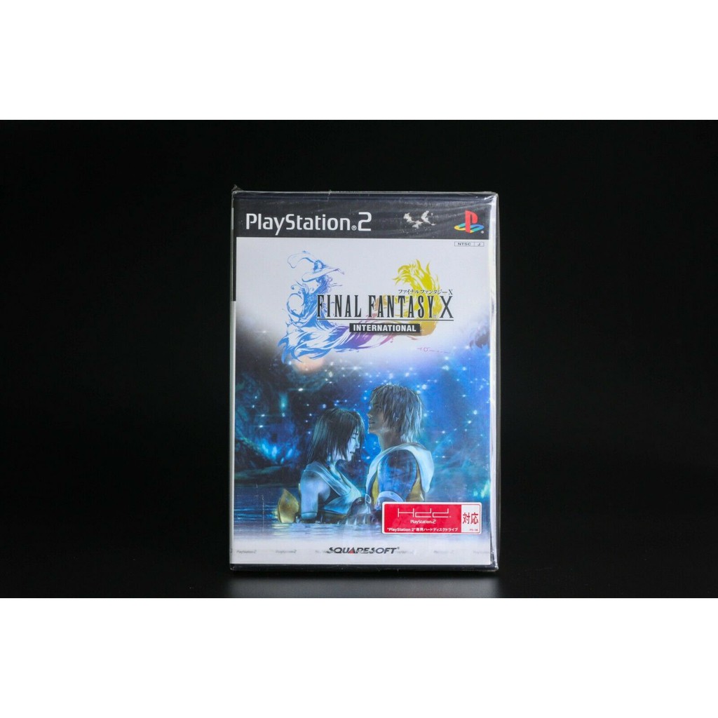 Final Fantasy X International PS2 (Japan Import) Factory Sealed แผ่นเกมในซีลของแท้หายาก | Shopee ...