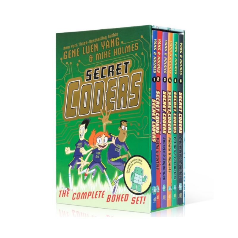 Secret Coders 6 Books in box set (พร้อมส่ง) | Shopee Thailand
