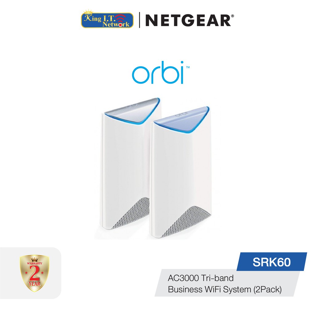 NETGEAR Orbi Pro (SRK60) AC3000 Tri-band WiFi System Router and ...