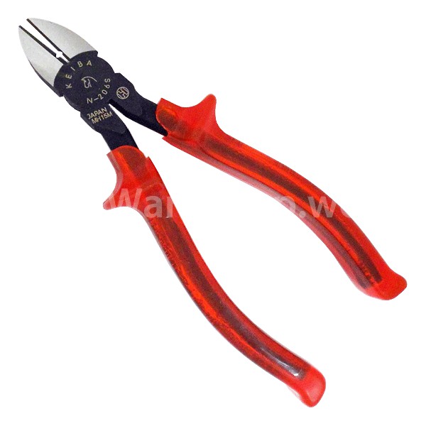 KEIBA คีมปากเฉียง 7" ด้ามหนา ขัดเงา รุ่น N-217 B คิบบา ญี่ปุ่นแท้ N217 | Shopee Thailand