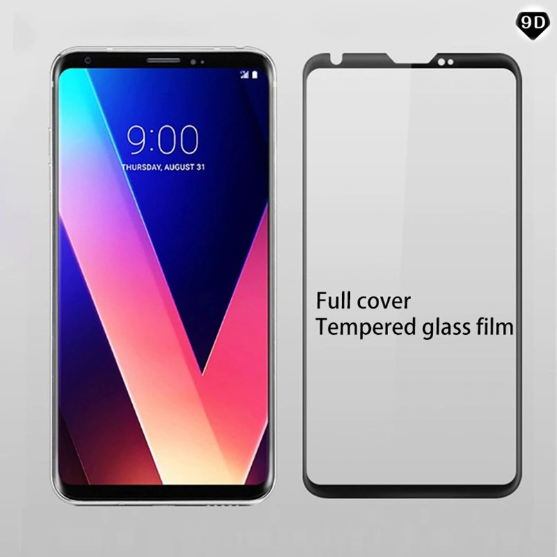 ฝาครอบสําหรับ LG V20 V30 V30S/V30 + V40 V50 Q60/K50 K50S K51 โทรศัพท์ป้องกันหน้าจอกระจกนิรภัย ...