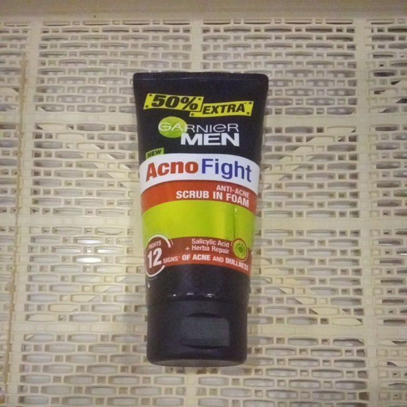 garnier acno fight GARNIER MEN โฟมล้างหน้า 150ml (Acno Fight/Oil Control) | Shopee Thailand
