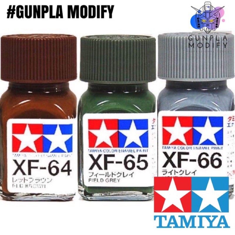 TAMIYA XF64 XF65 XF66 สีสูตรน้ำมัน ชนิดสีด้าน Enamel 10 ml | Shopee ...