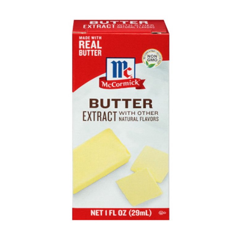 McCormick Butter Extract 29 ml.แมคคอร์มิค บัตเตอร์ 29มล อาหาร ...