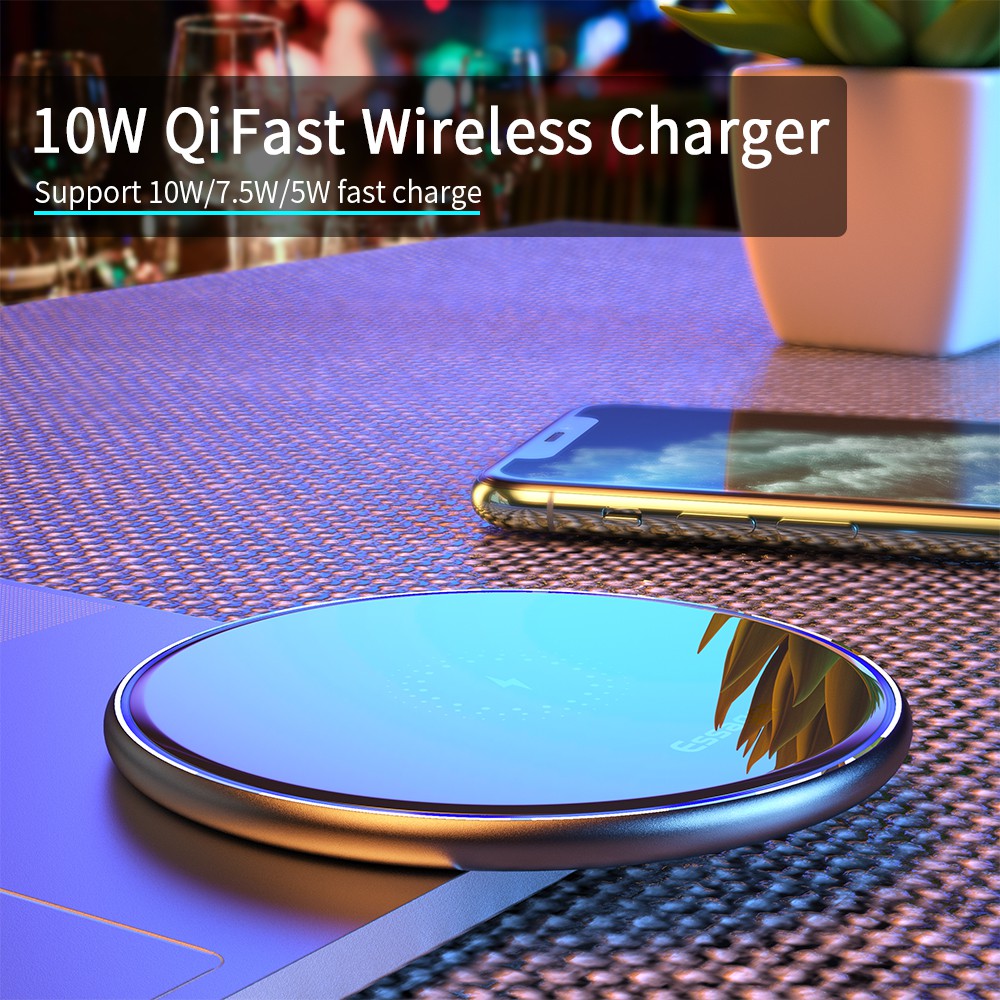 Wireless Charger ยี่ห้อ Essager 10W Qi | Shopee Thailand