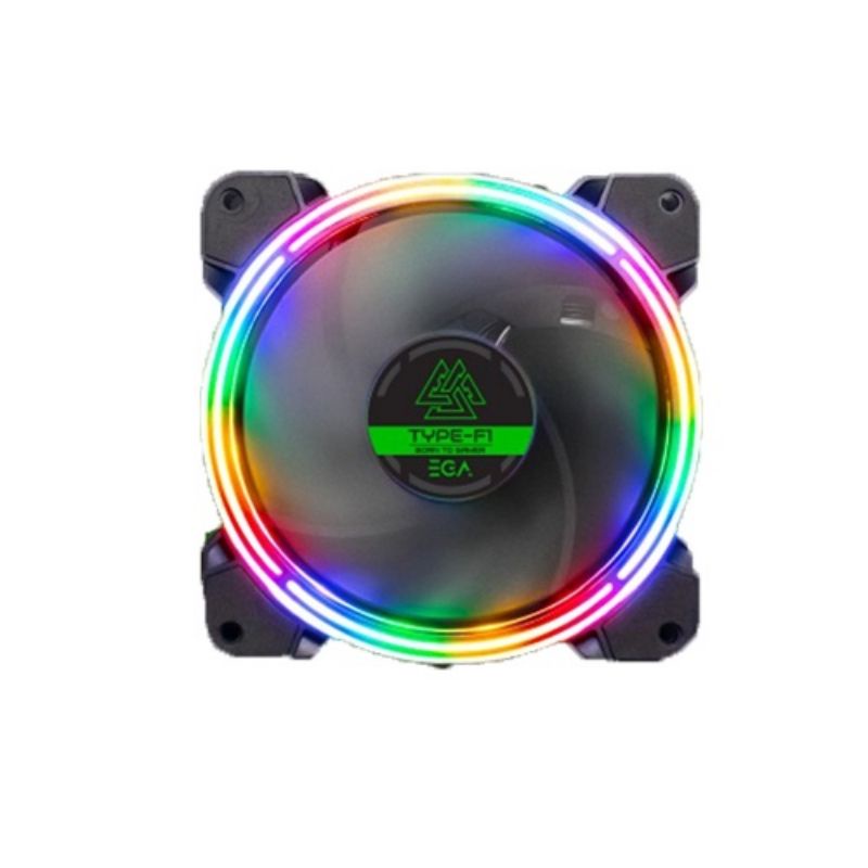 0FAN CASE (พัดลมเคส) EGA TYPE-F1 RGB พร้อมส่ง | Shopee Thailand