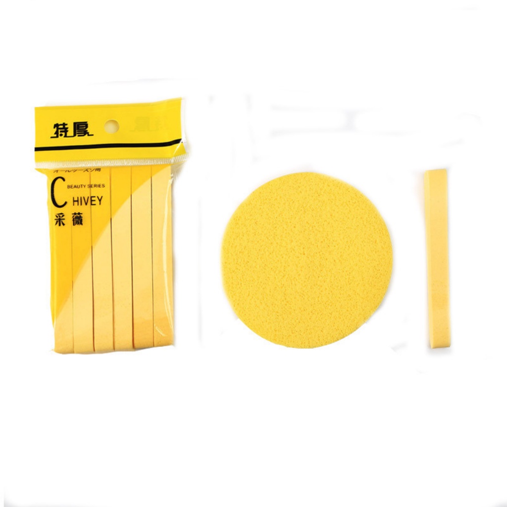 สําลีทําความสะอาดผิวหน้า Chivey 12 ชิ้น นุ่มพิเศษทําความสะอาดผิวหน้า ...