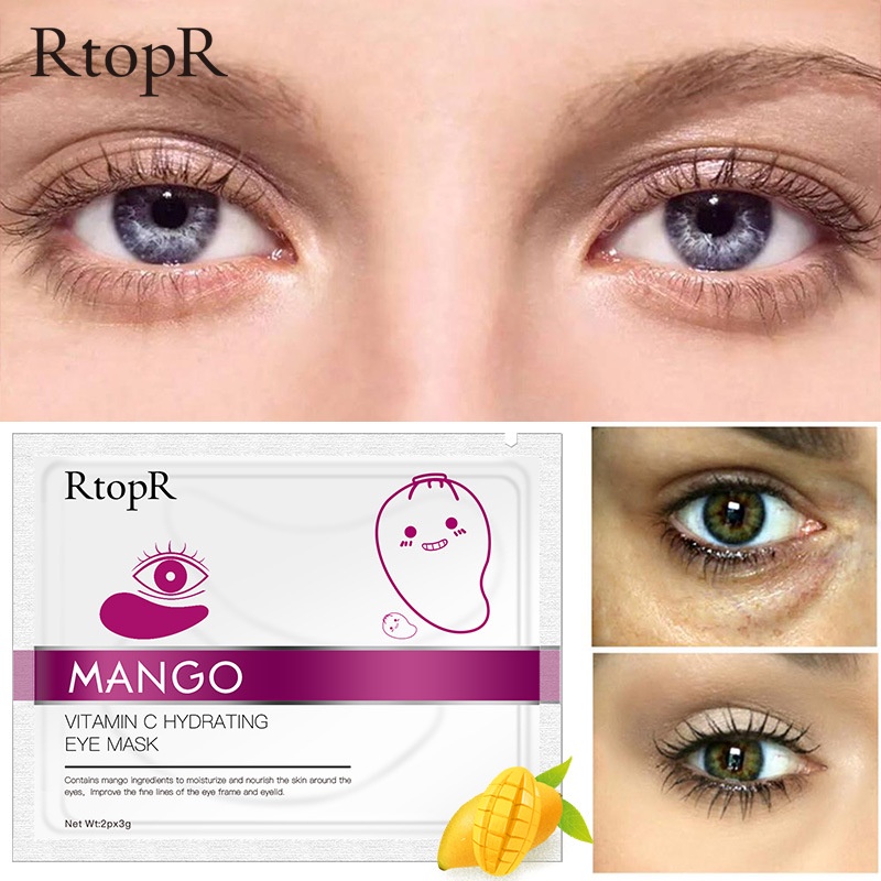 RtopR Mango eye patch, กระชับผิวรอบดวงตา, whitening eye care, ลบริ้วรอย ...
