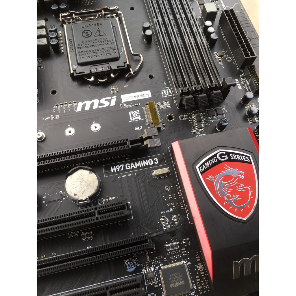เมนบอร์ด MSI H97 GAMING 3 ครบกล่อง มือสองสภาพดี | Shopee Thailand