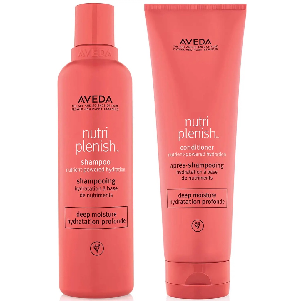 พร้อมส่ง ของแท้ Aveda Nutriplenish Deep Moisture Shampoo & Conditioner Duo (2x50ml/200ml ...
