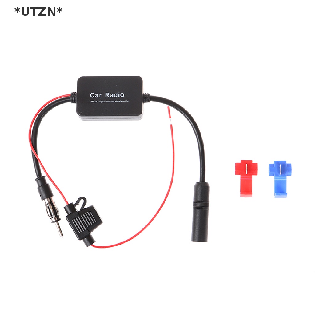 [[UTZN]] เสาอากาศขยายสัญญาณวิทยุ FM&AM สําหรับรถยนต์ [ขายดี | Shopee ...