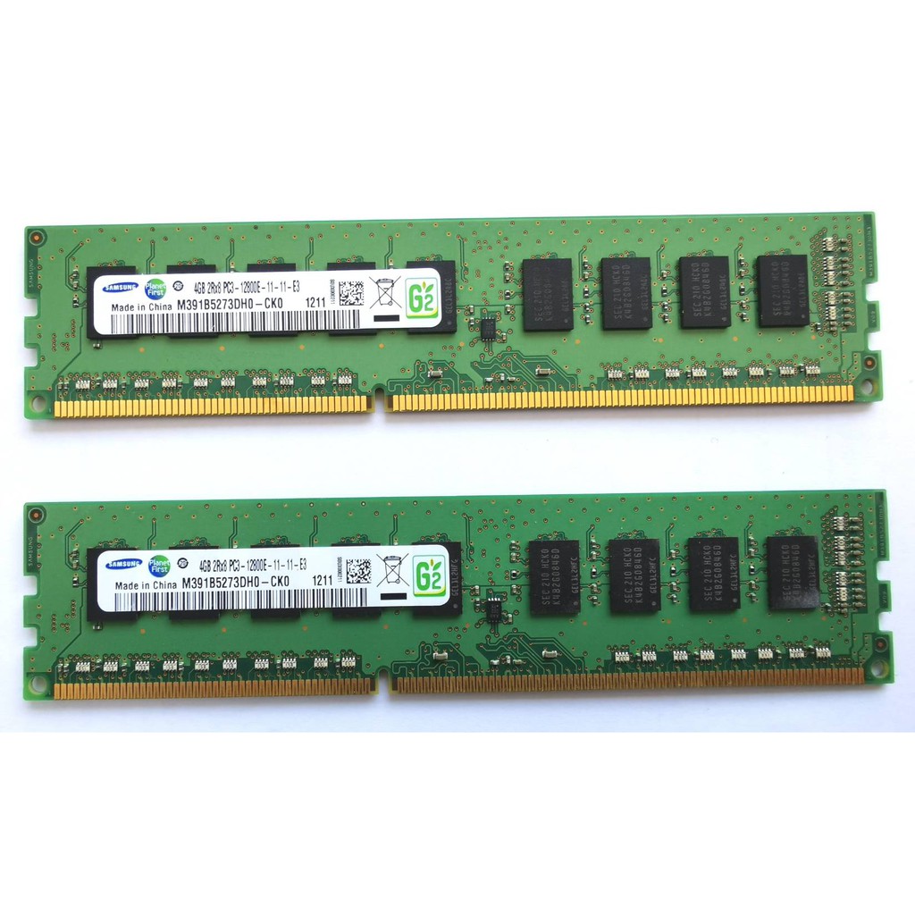 RAM 4GB ECC DDR3 PC3L - 12800E ยี่ห้อ Samsung สำหรับ PC 1 คู่ | Shopee ...