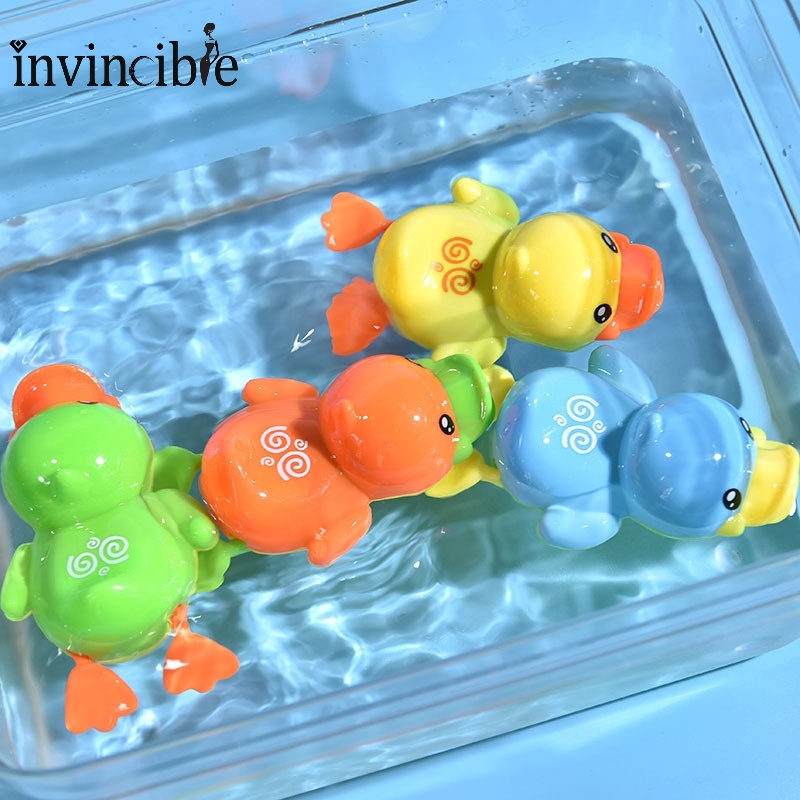 Child Bath Clockwork Toy/ Cartoon Swimming Duck Tortoise Water Toy ...