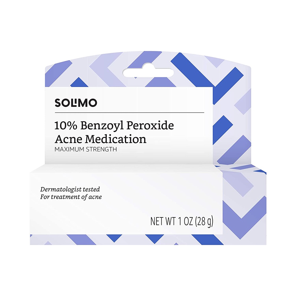 [ของแท้ 100%] SOLIMO 10% BENZOYL PEROXIDE MAXIMUM STRENGTH | Shopee ...