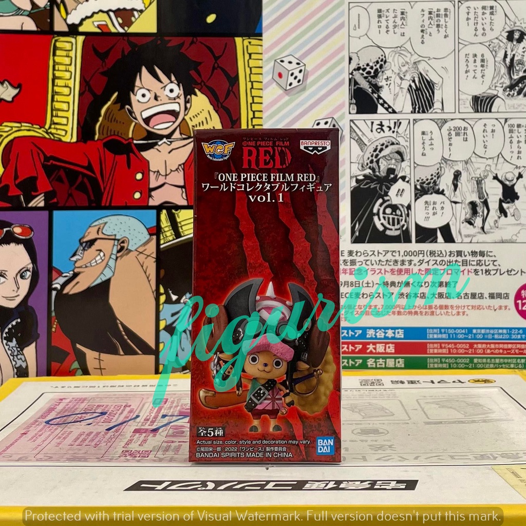 🔥 WCF one piece Film RED Vol.1 2 3 ฟิล์มเรด วันพีซ RED 🔥 แท้ ญี่ปุ่น💯 | Shopee Thailand