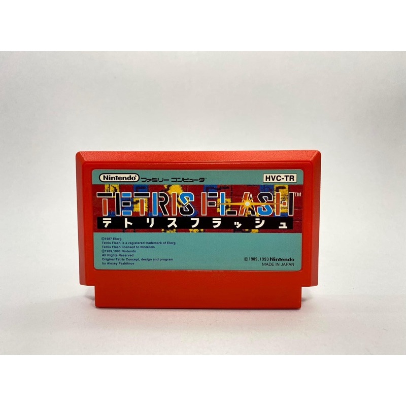 (1) ตลับแท้ Famicom(japan) Tetris Flash | Shopee Thailand