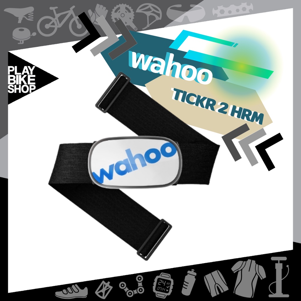 *รุ่นใหม่* Wahoo Tickr Gen2 สายวัดอัตราการเต้นหัวใจ Wahoo Tickr Gen2 ...