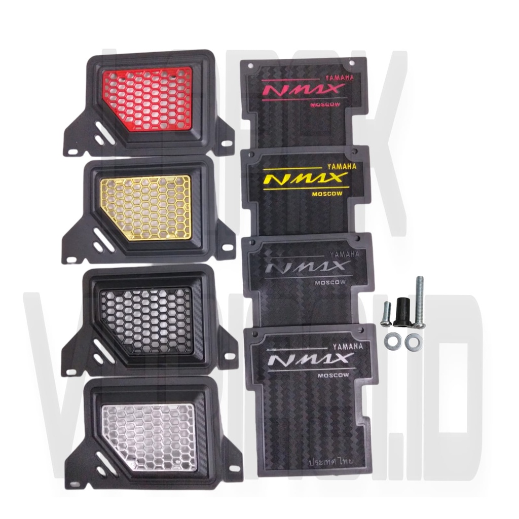 YAMAHA NMAX OLD RADIATOR COVER PACKAGE + OLD NMAX 155 CARBON MUDFLAP ...