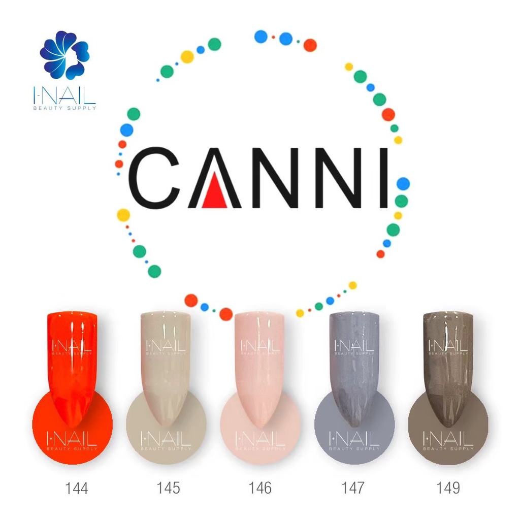 (รหัส 144-193)แคนนิ Canni สีเจลขนาด 7.3 มีอย.ทุกขวด | Shopee Thailand